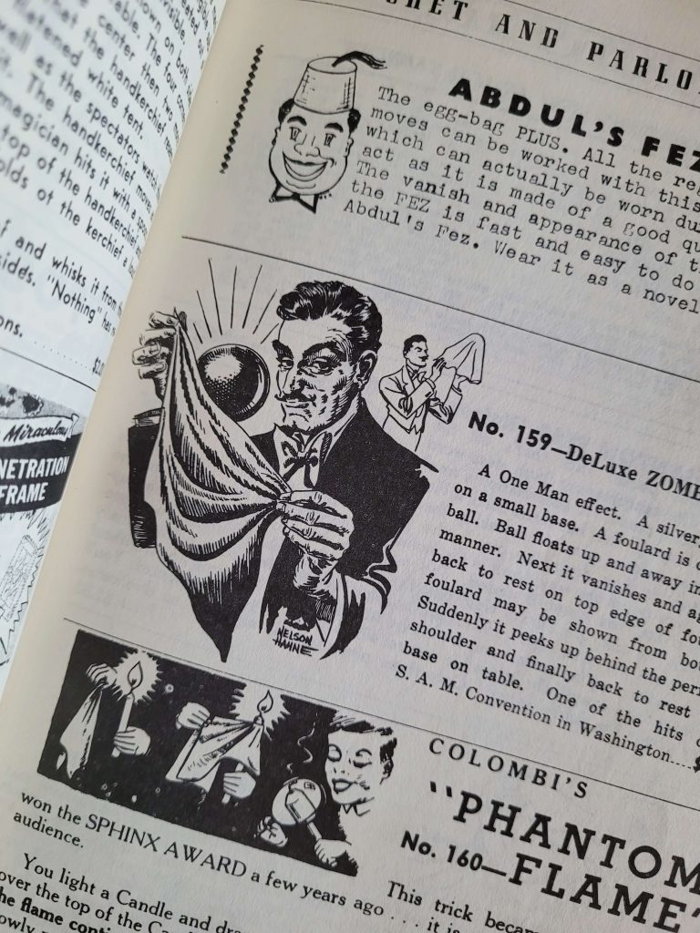 (1966) Louis Tannen magic catalog - Páginas con Historia