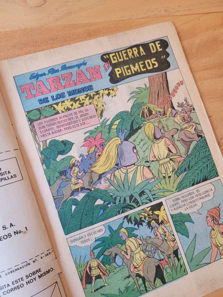 Pack revista TARZAN, años 70s (x3) - Páginas con Historia
