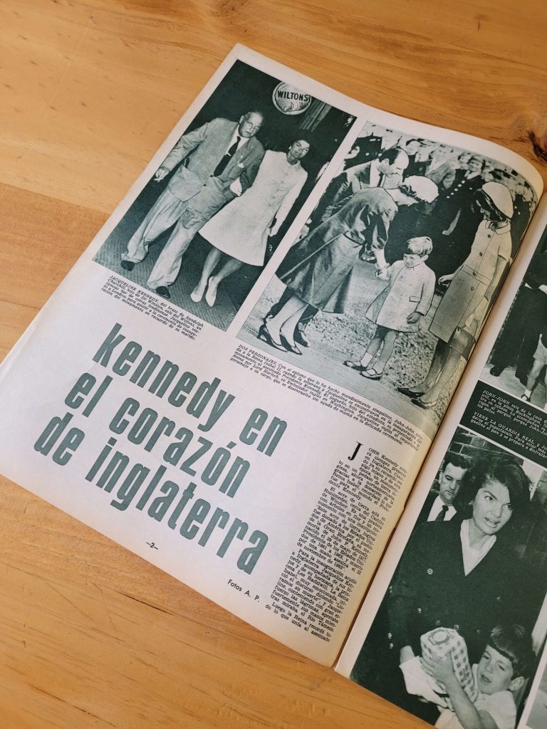 Pack revista 7 DÍAS años 60s (x4) - Páginas con Historia