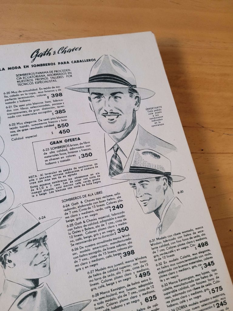 Catálogo GATH Y CHAVES 1948-49 - Páginas con Historia