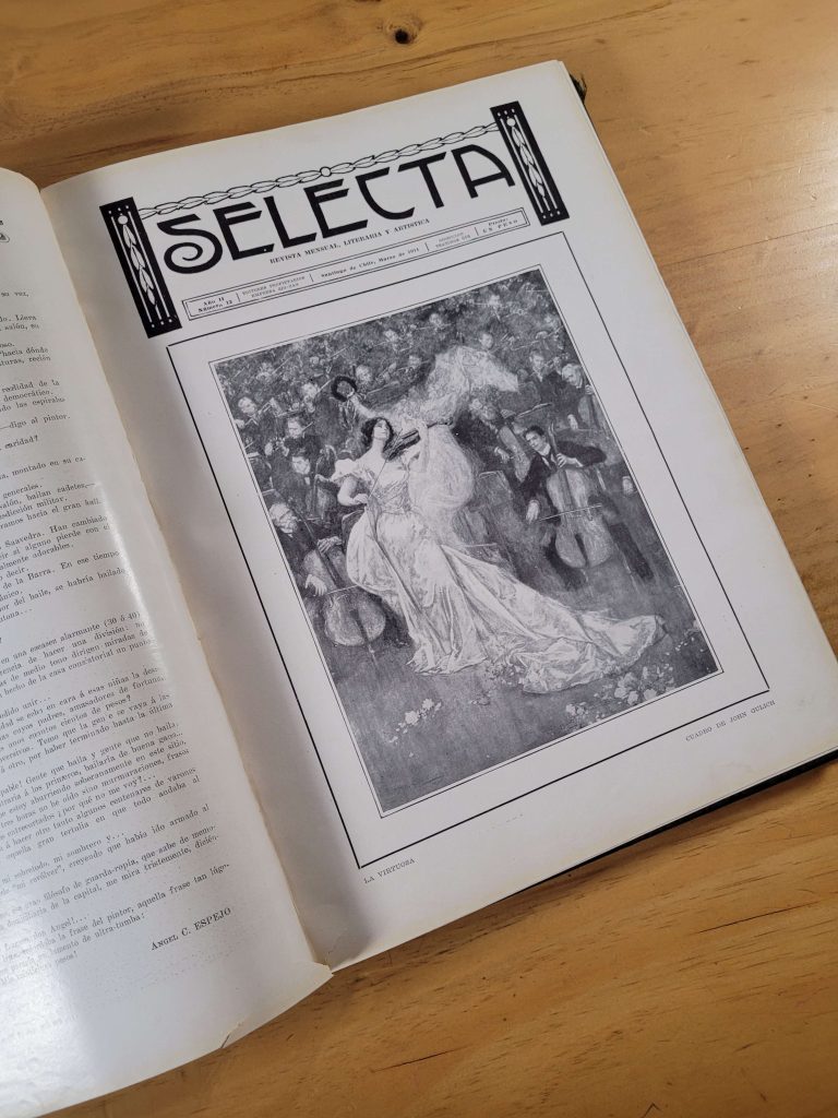 Empaste revista SELECTA, de Luis Orrego Luco -1911 completo- (12 ...