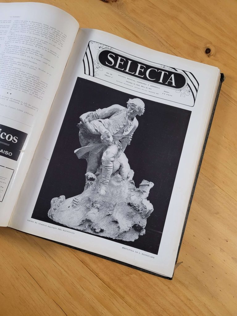 Empaste revista SELECTA, de Luis Orrego Luco -1911 completo- (12 ...