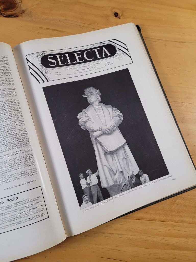 Empaste revista SELECTA, de Luis Orrego Luco -1911 completo- (12 ...