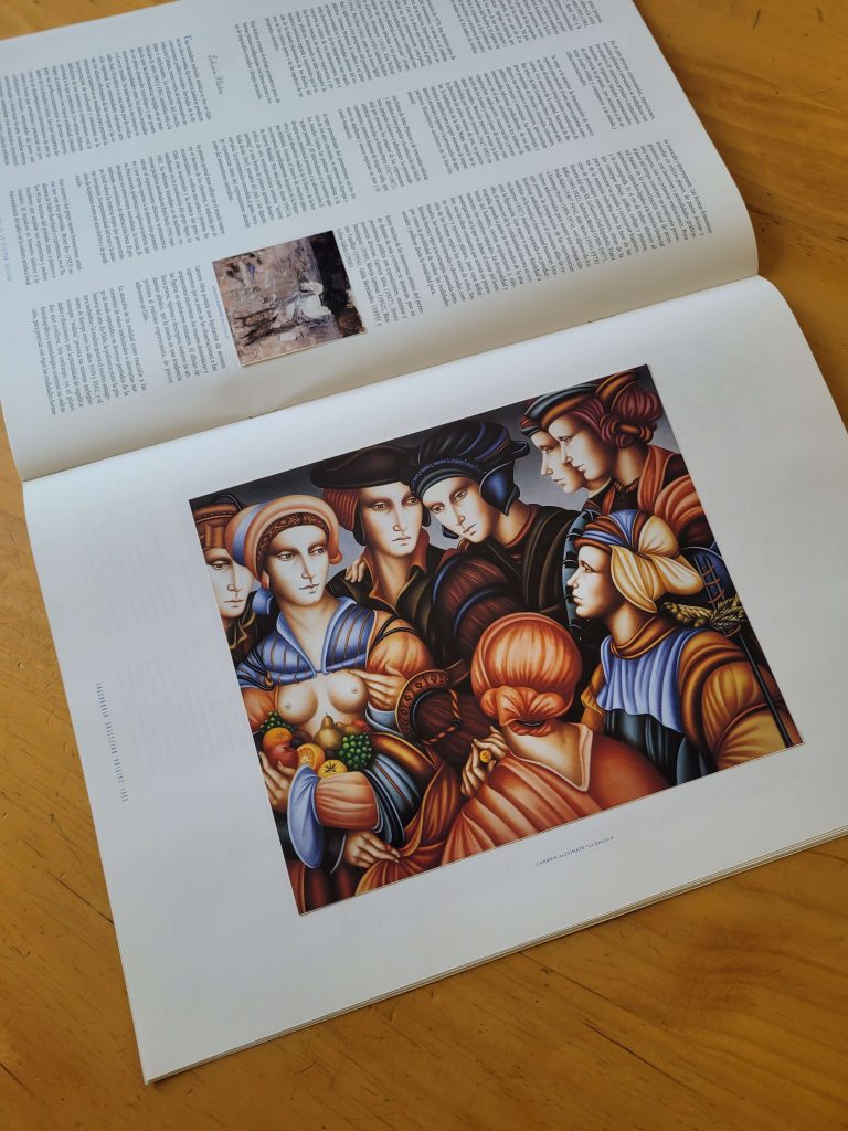 Colección PHILIPS 1996 -La mujer en la pintura chilena- Páginas con ...
