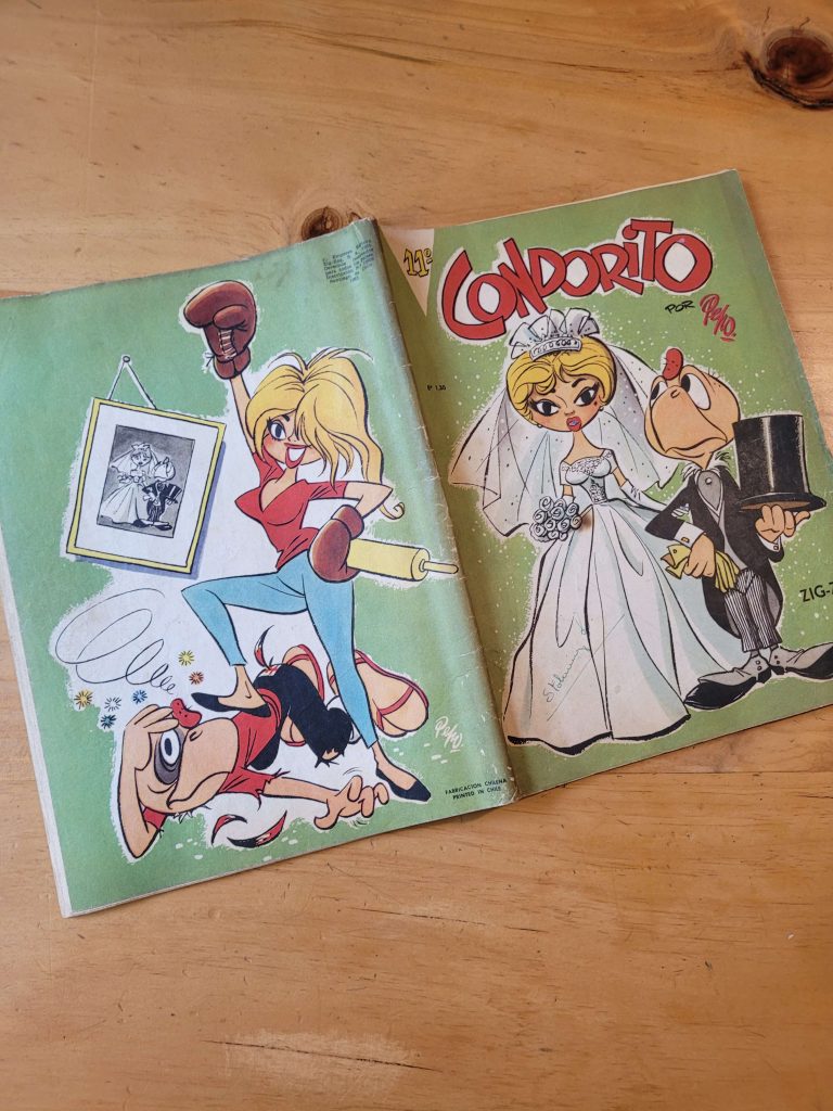 Revista CONDORITO n°11 (1963) - Páginas con Historia