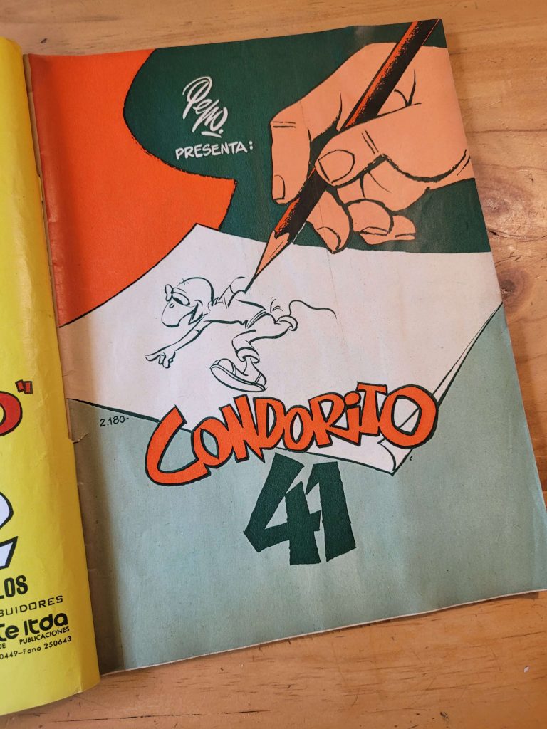 Revista CONDORITO n°41 (1973) - Páginas con Historia