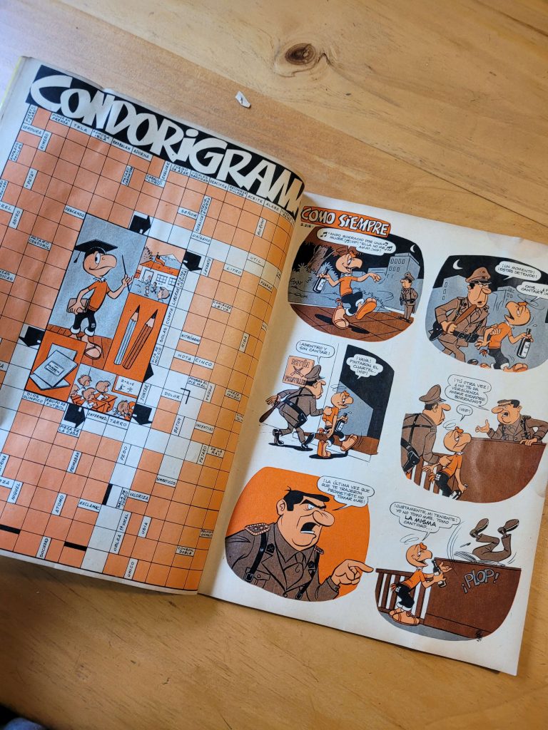 Revista CONDORITO n°41 (1973) - Páginas con Historia