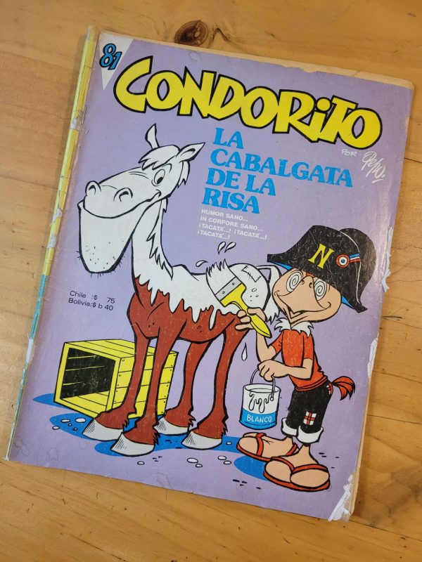 Revista CONDORITO n°81 (1981) - Páginas con Historia